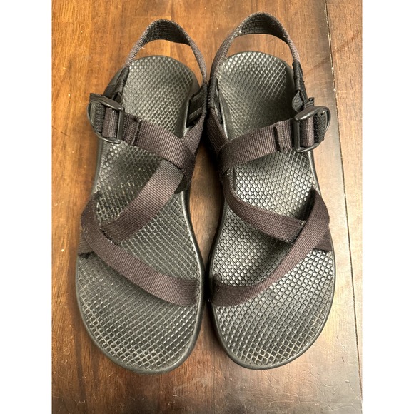 Chaco | Shoes | Chacos Black Sandals Womens Single Strap | Poshmark